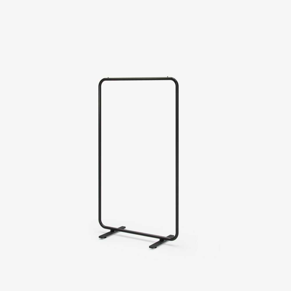 Black Hanging Rail 1700h x 1000w | FoundPop Furniture Hire
