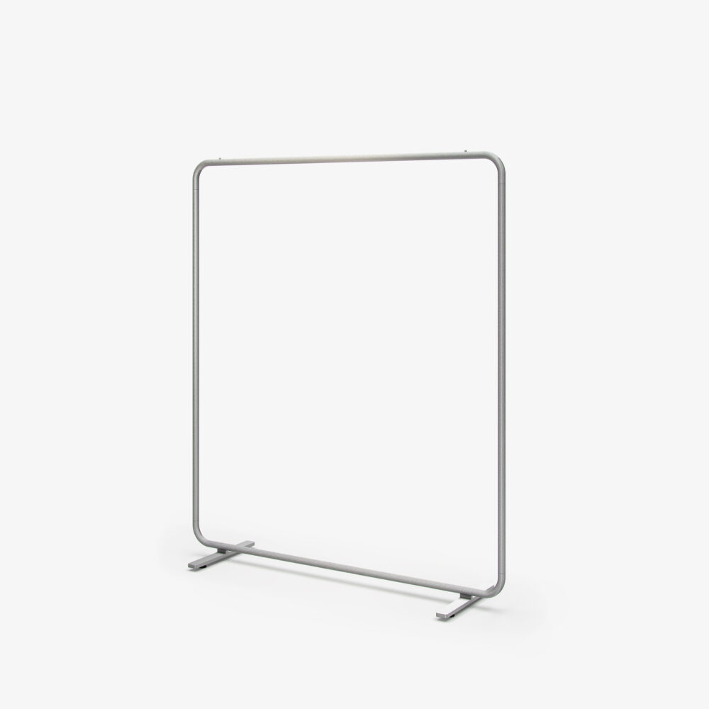 Stainless Steel Hanging Rail 1700h x 1600w | FoundPop