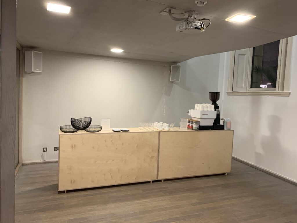 Cash Desk Large Birch | Pop-Up Shop & Events Furniture Hire