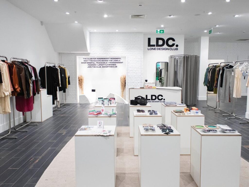 Fitting Room Light Grey | Pop-Up Shop & Events Furniture Hire