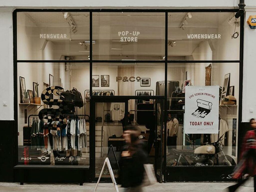 P&Co's London Pop-Up Shop
